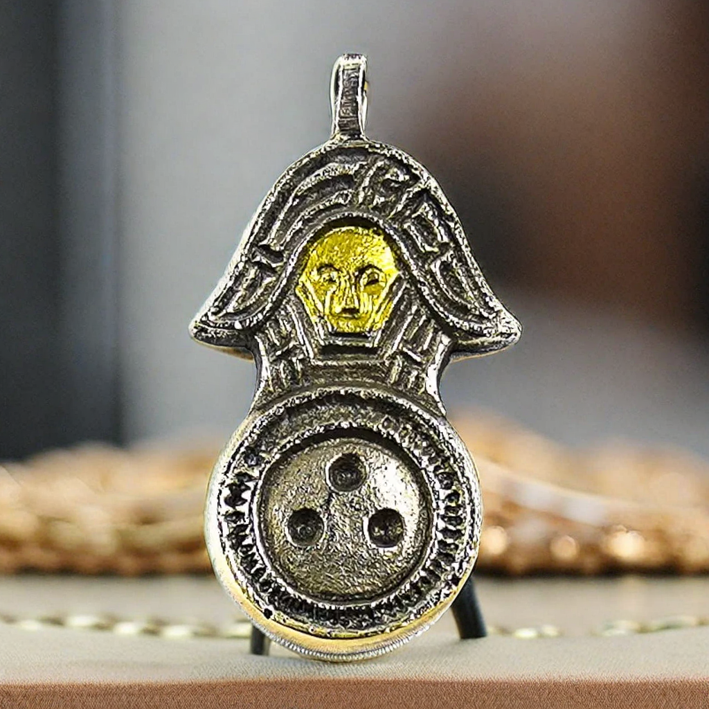 Viking Amulet Pendant - with Odin's Wisdom Symbol | Alcove Archive